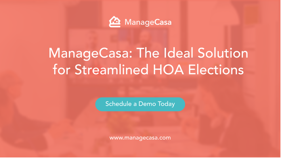 HOA Election Rules: A Comprehensive Guide | ManageCasa